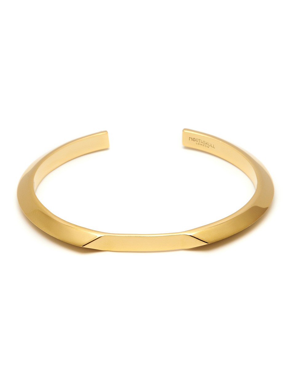 Escher Cuff in Gold - Luxury Gold Cuff - AW16 Collection