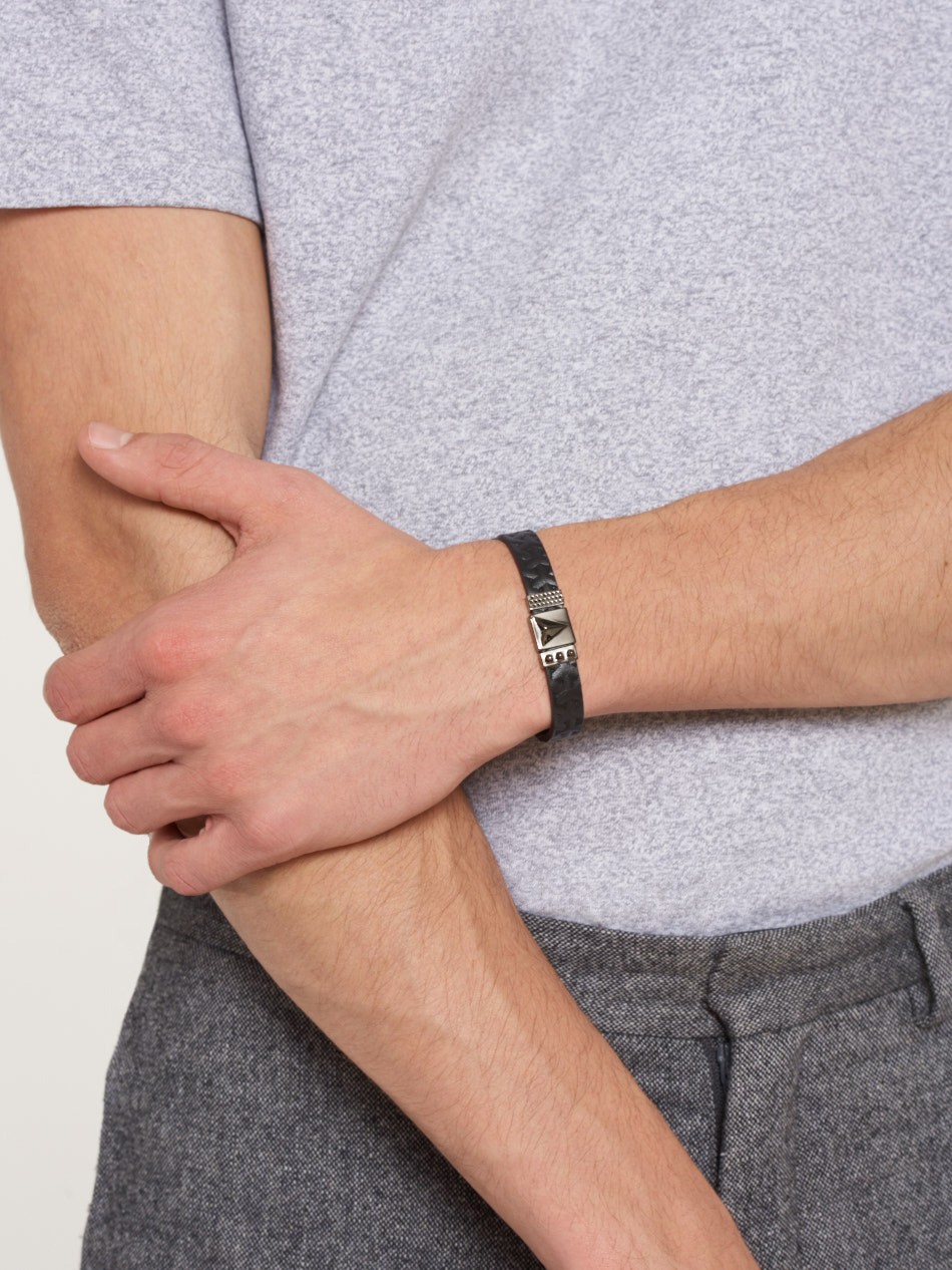 Idite Bracelet in Black & Gunmetal - AW16 Collection
